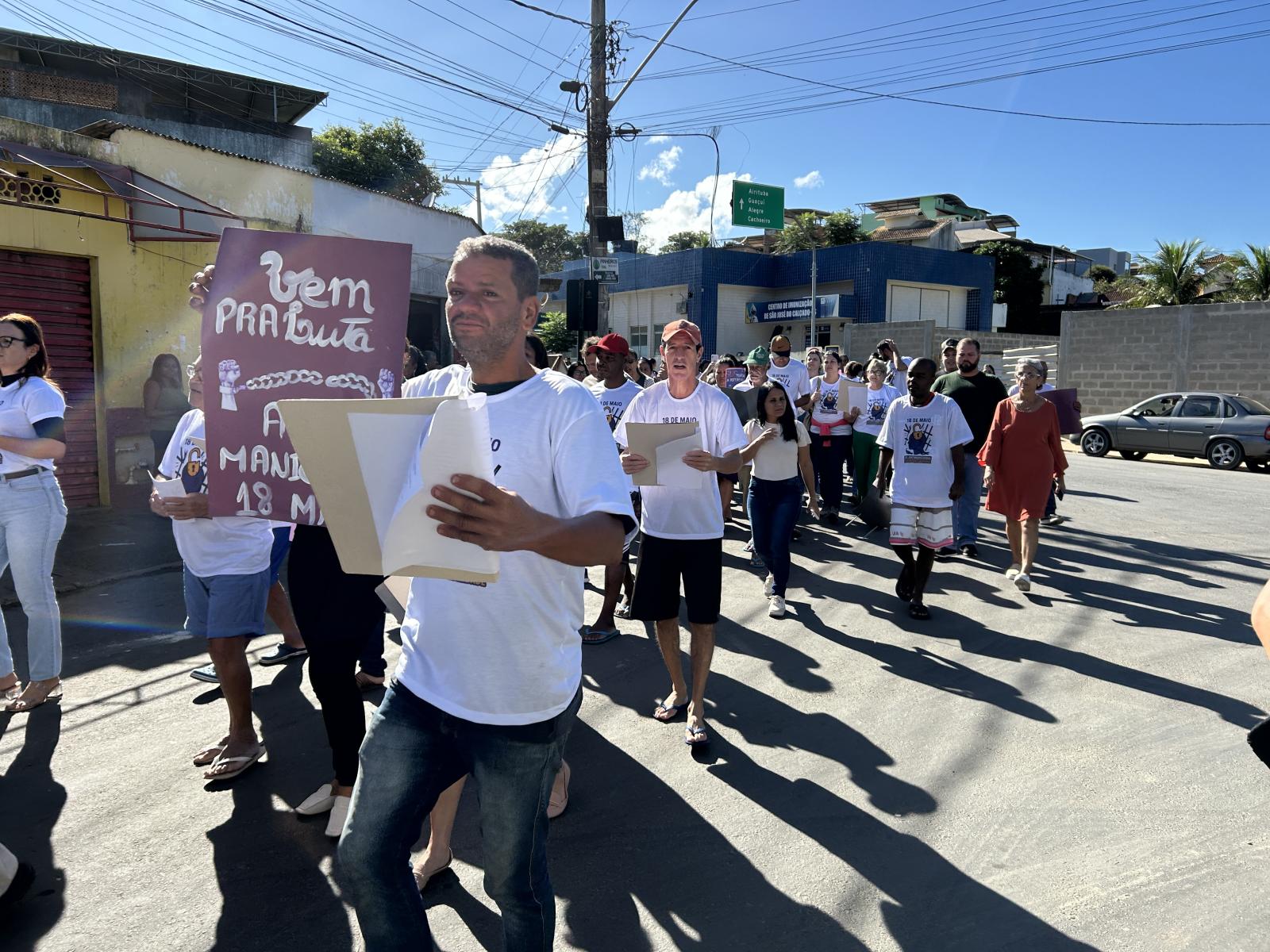 Passeata em alusão à Luta Antimanicomial - PMSJC